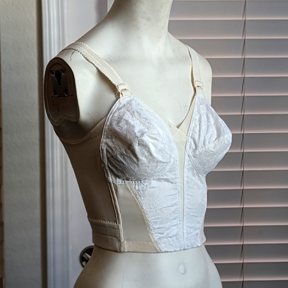 Vintage 1950s-60s Longline Bra - Gem